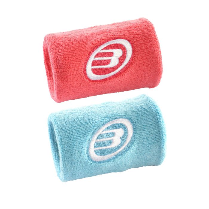 Muñequera Bullpadel Chicle/Azul Claro | Padel Altamira