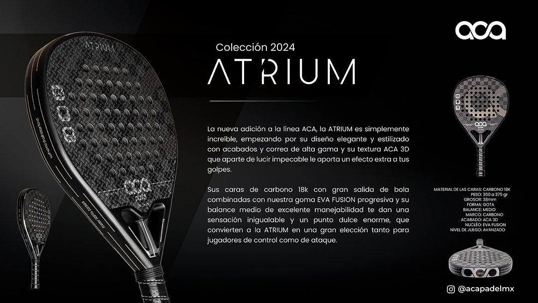 PALA PADEL ACA ATRIUM | Padel Altamira