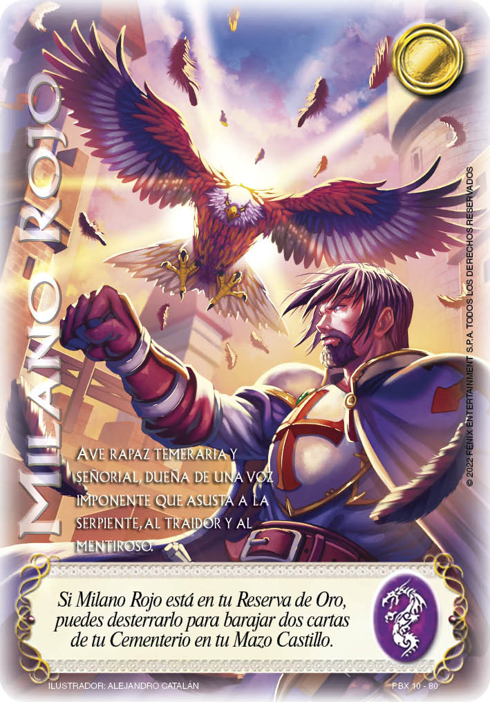 Milano Rojo | Gorila TCG - Tienda Oficial