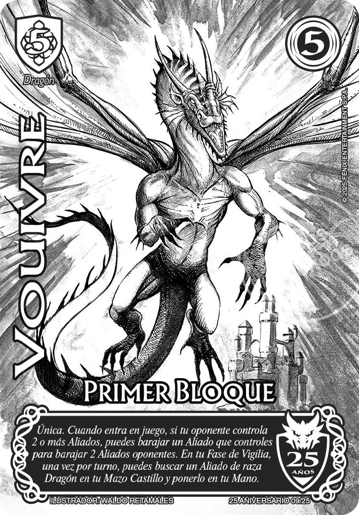 Vouivre 25 Aniversario | GorilaTCG | Tienda De Tcg y Coleccionismo