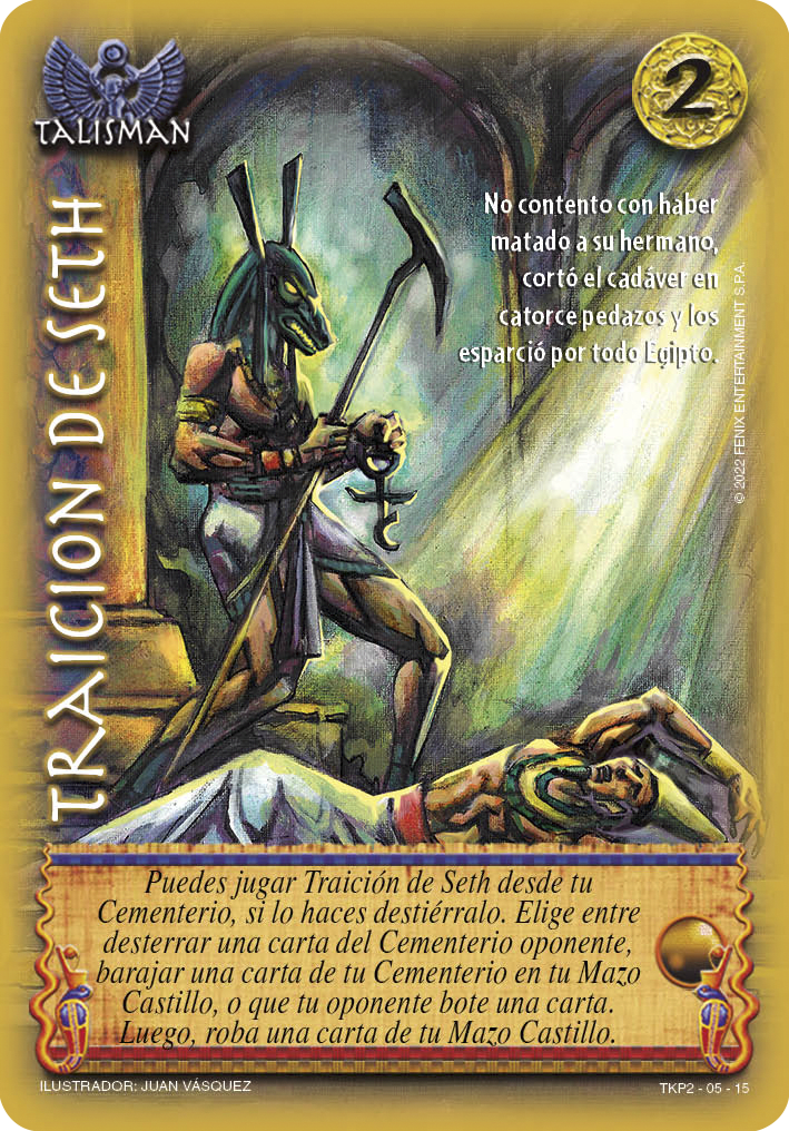 Traición De Seth | Gorila TCG - Tienda Oficial