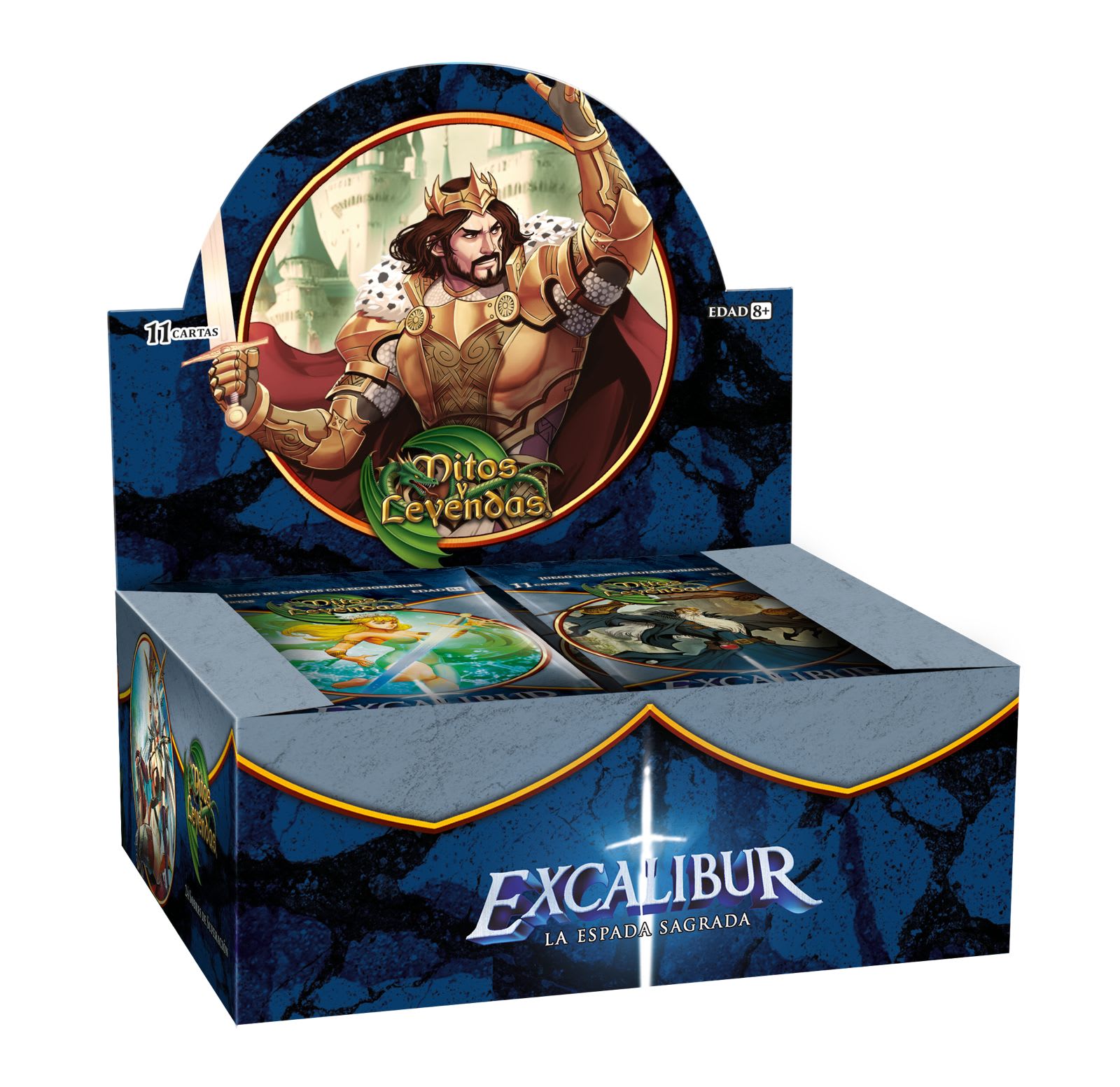 Display Excalibur - La Espada Sagrada | Gorila TCG - Tienda Oficial