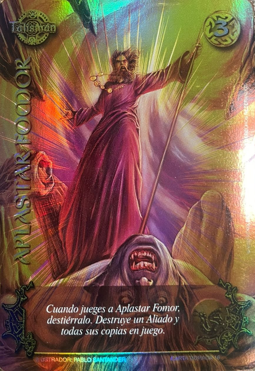 Aplastar Fomor - Dorada | Gorila TCG - Tienda Oficial