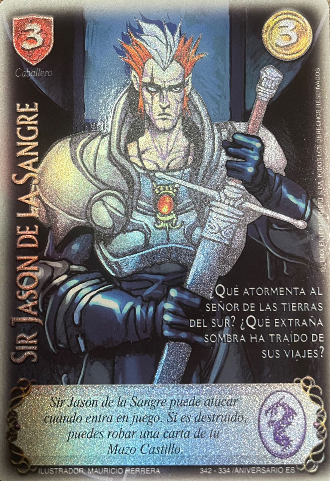 Sir Jason De La Sangre | Gorila TCG - Tienda Oficial