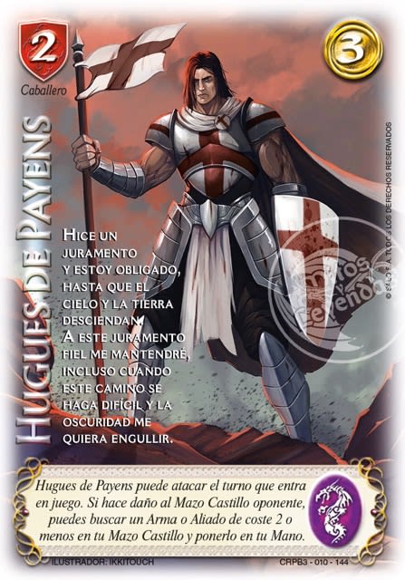 Hugues De Payens | Gorila TCG - Tienda Oficial