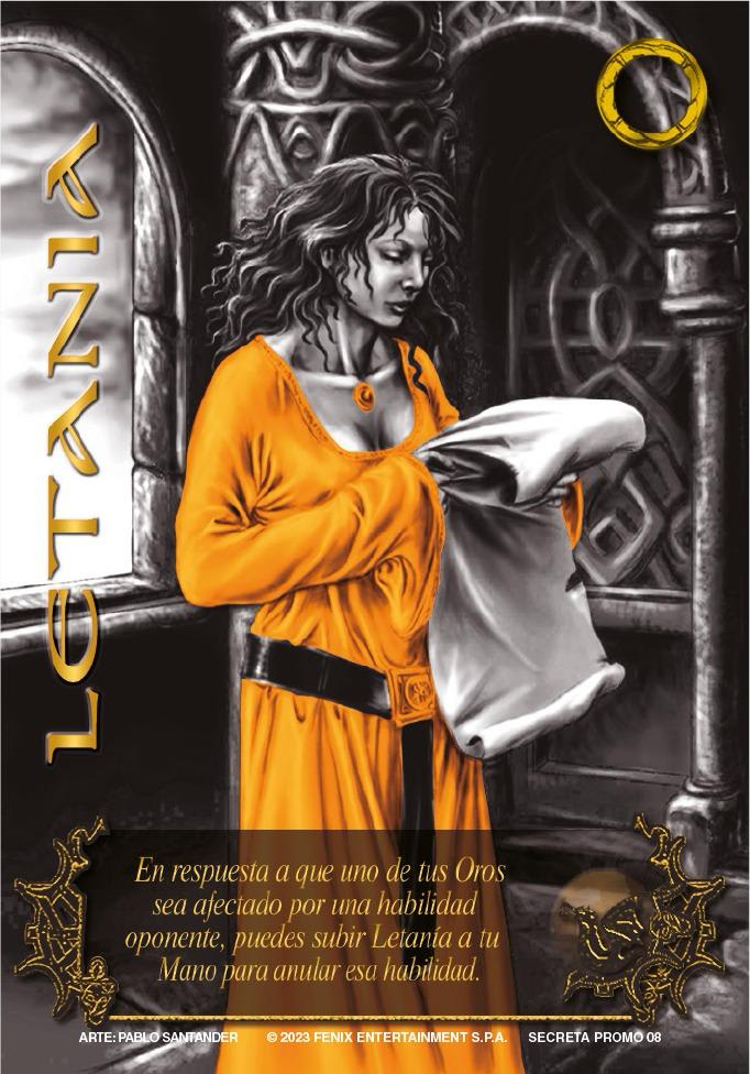 Letania - Versión Secreta | Gorila TCG - Tienda Oficial