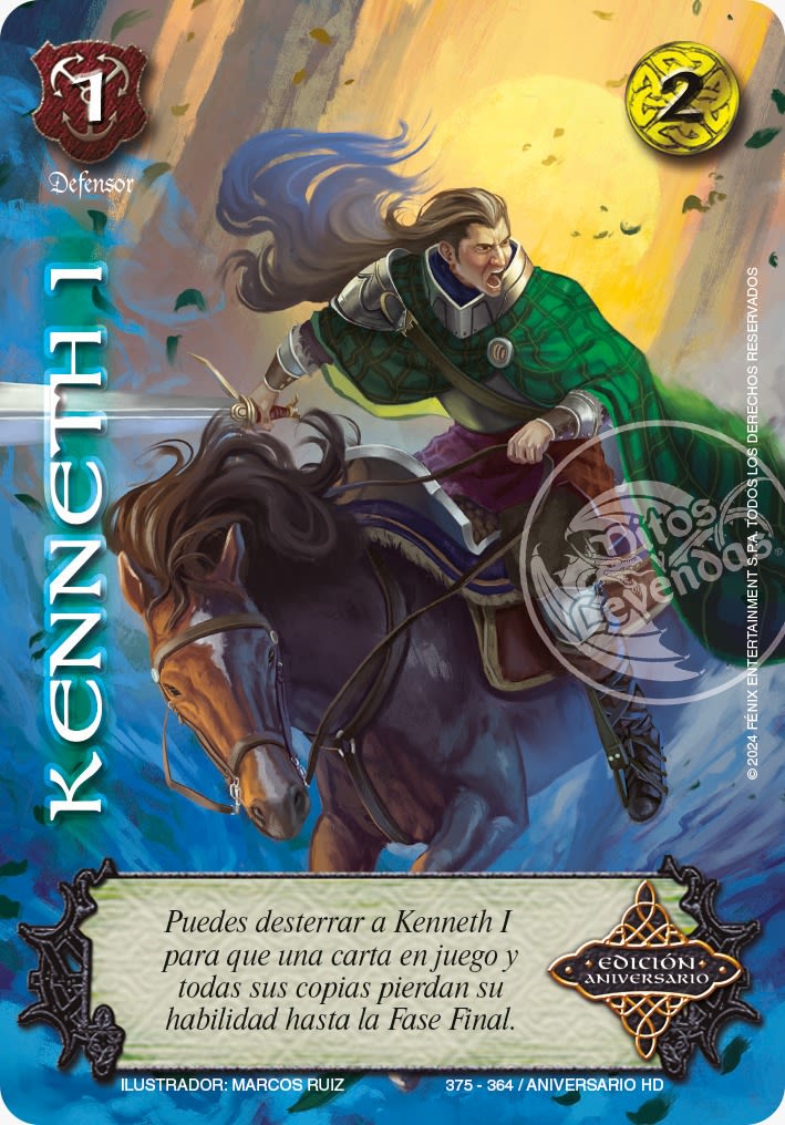 Kenneth I - Arte Alternativo | Gorila TCG - Tienda Oficial