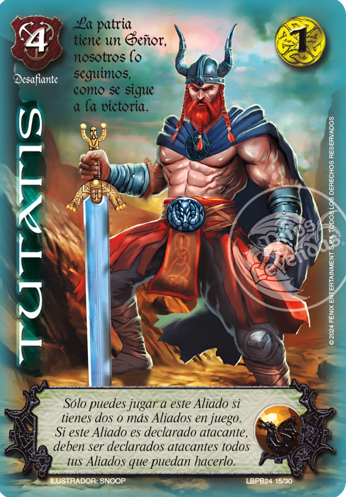Tutatis - Arte Alternativo | Gorila TCG - Tienda Oficial