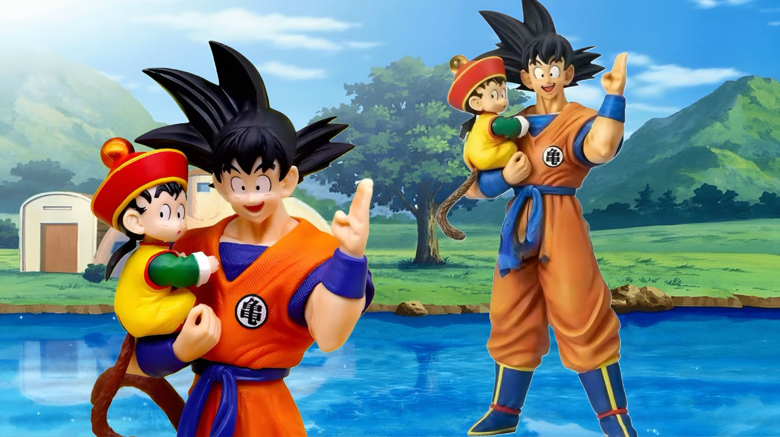Figura Coleccionable - Dragon Ball "Gokú y Gohan Kid" | Gorila TCG ...