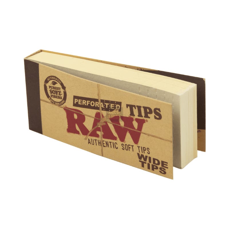 RAW PERFORATED WIDE TIPS | 710 Love Glass Gallery