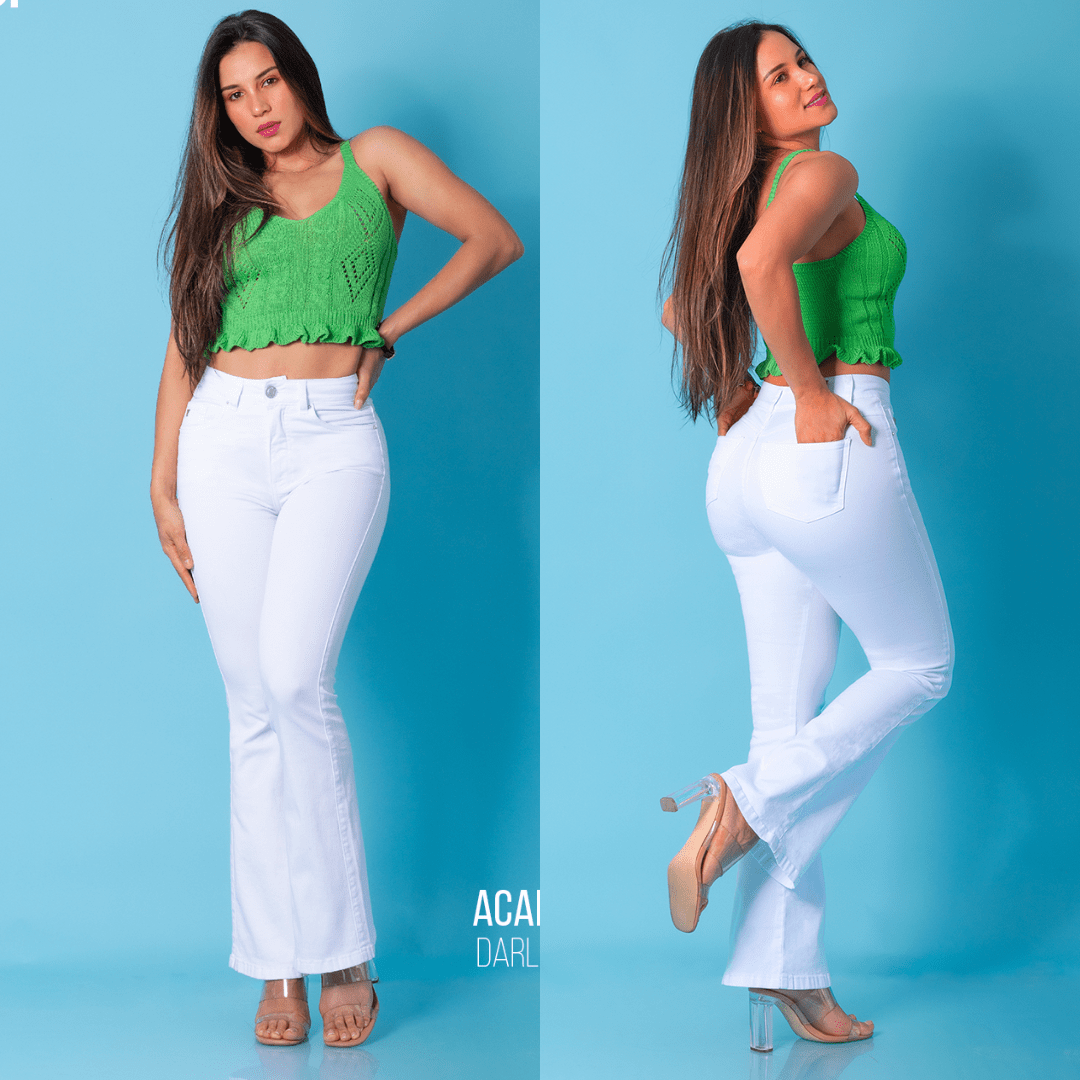 PANT.DARLING BLANCO AC JEANS VOGUI | Ticlio