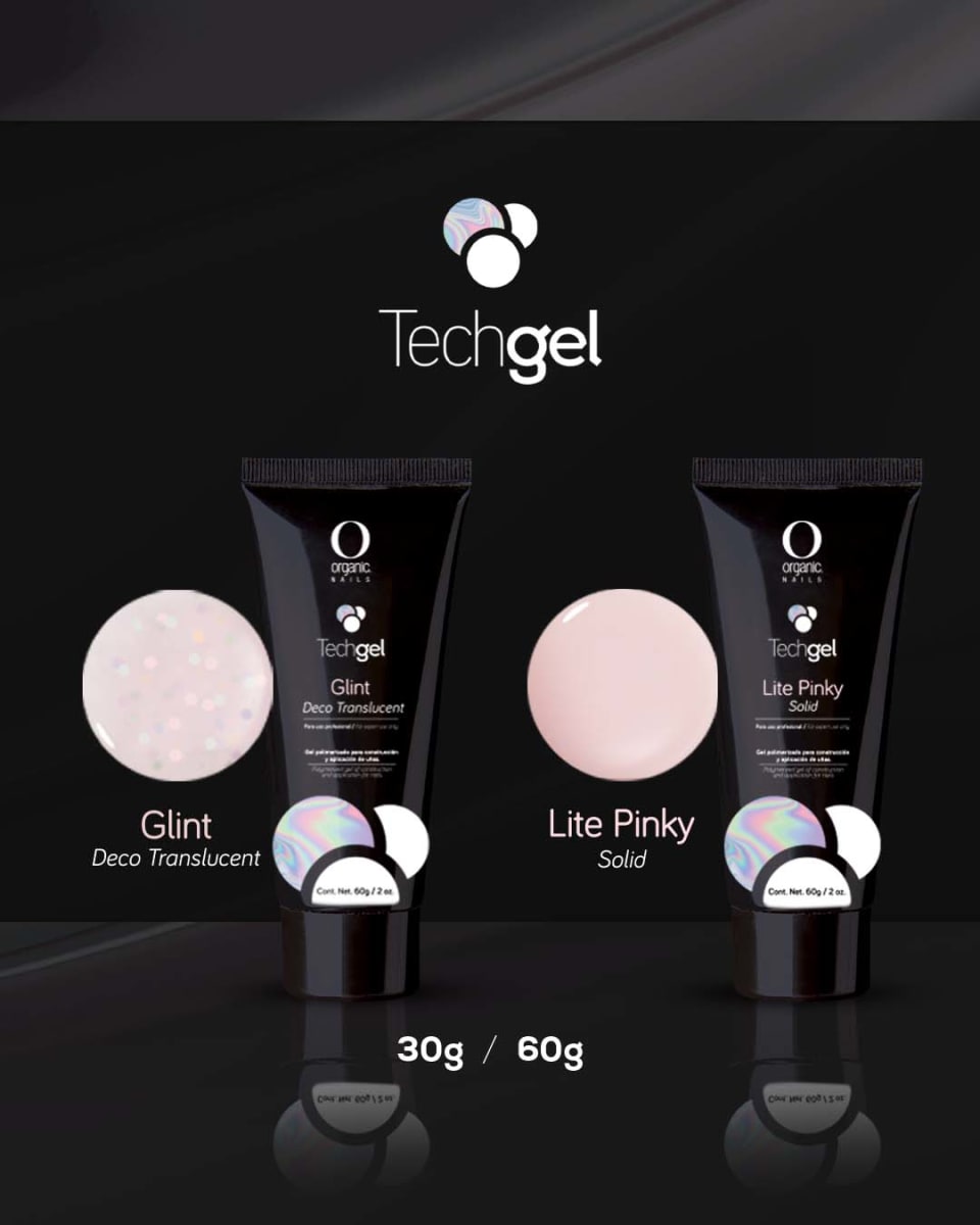 TECHGEL LITE PINK | Organic Nails