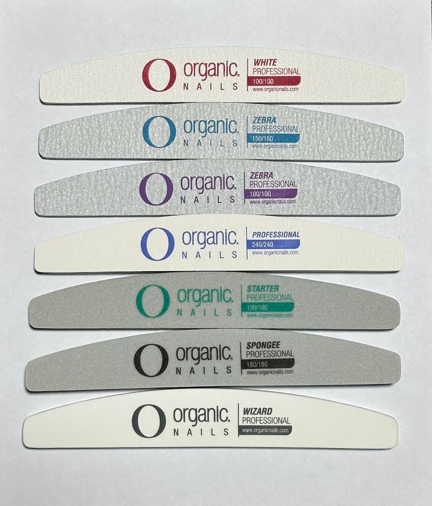 Pack 7 Limas Organic Nails | Organic Nails