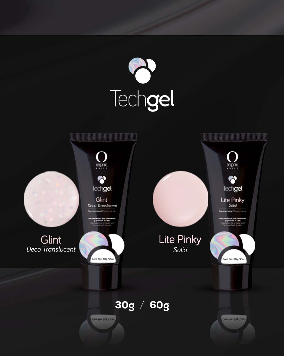 TECHGEL LITE PINK | Organic Nails