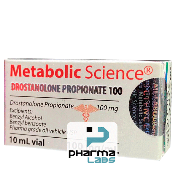 Masteron Propionato Metabolic Science 10ml/100mg. | PharmaLabs