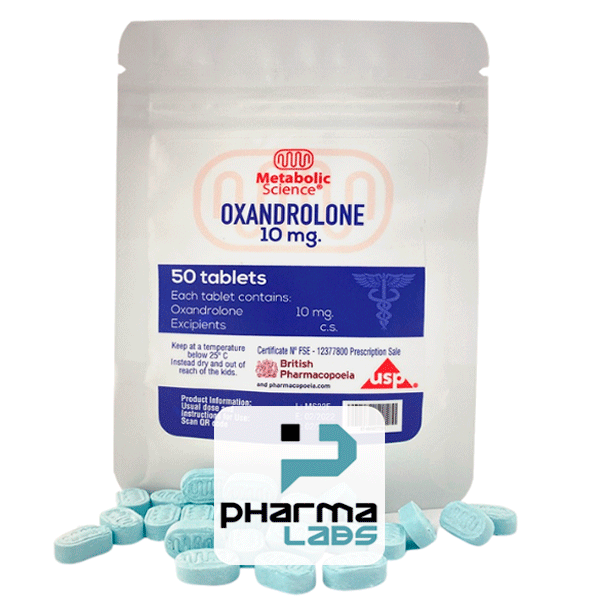 Oxandrolona Metabolic Science 50c/10mg. | PharmaLabs