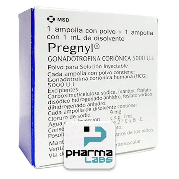 HCG Pregnyl Msd 1ml/5.000ui | PharmaLabs