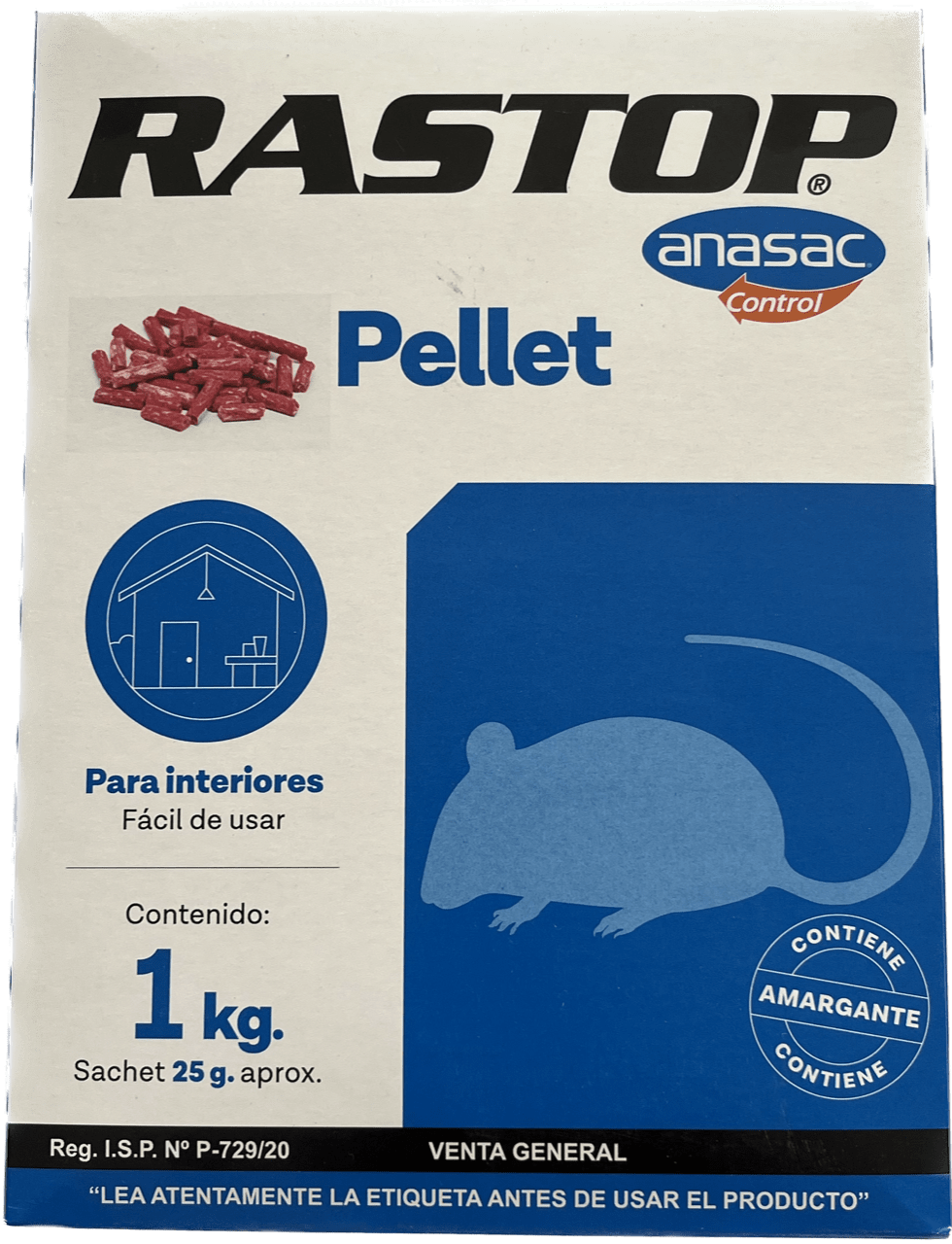 RASTOP PELLET (1 KG) 40 X 25 GR | Garden Proshop