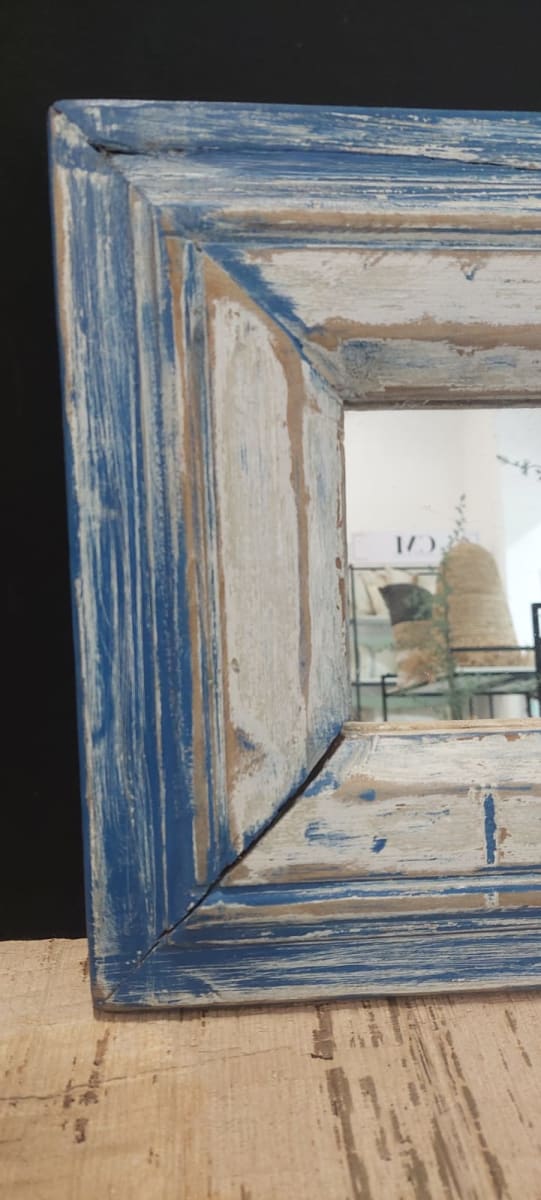 Espejo madera Azul | Casa D ConceptStore