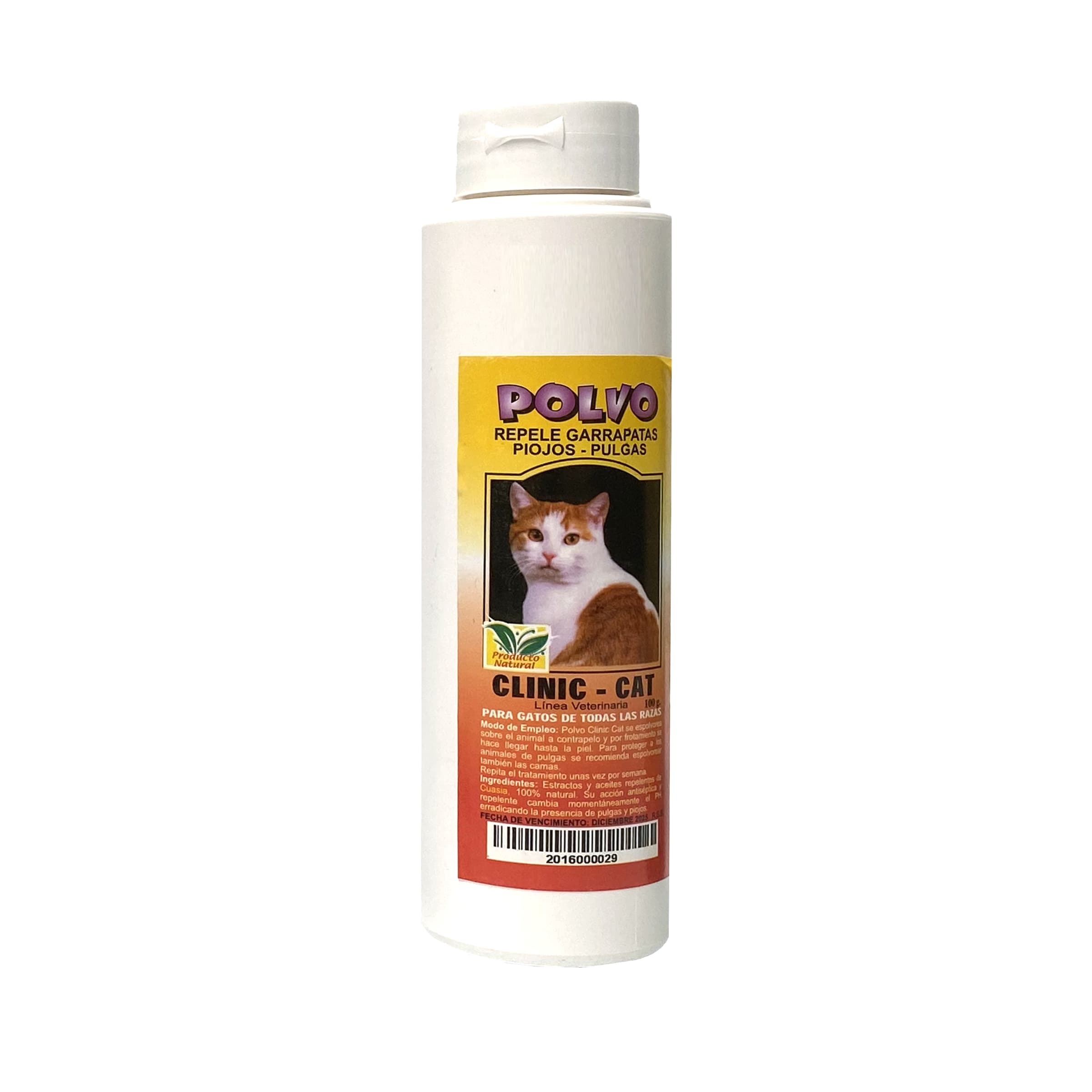 POLVO REPELENTE PARA GATOS, CLINIC CAT, IRAY 100GR | Squishy Pet