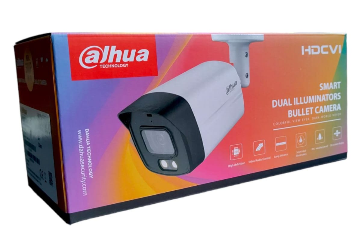 CAMARA BULLET DAHUA 5MP/3K HAC-HFW1509TLM-IL-A FULL COLOR | DACAM SPA
