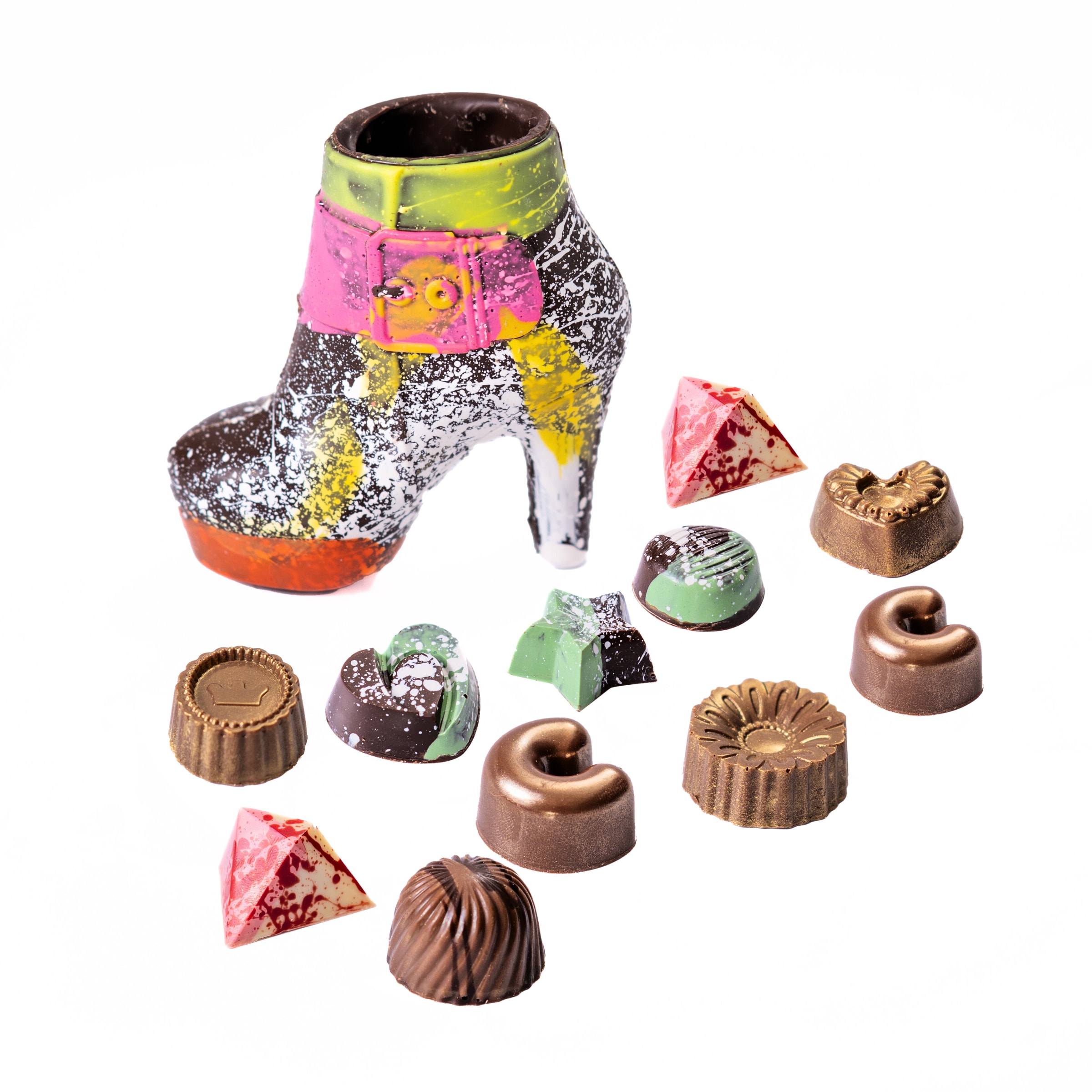 Botín De Chocolate Sin Azúcar Ch3 Gourmet