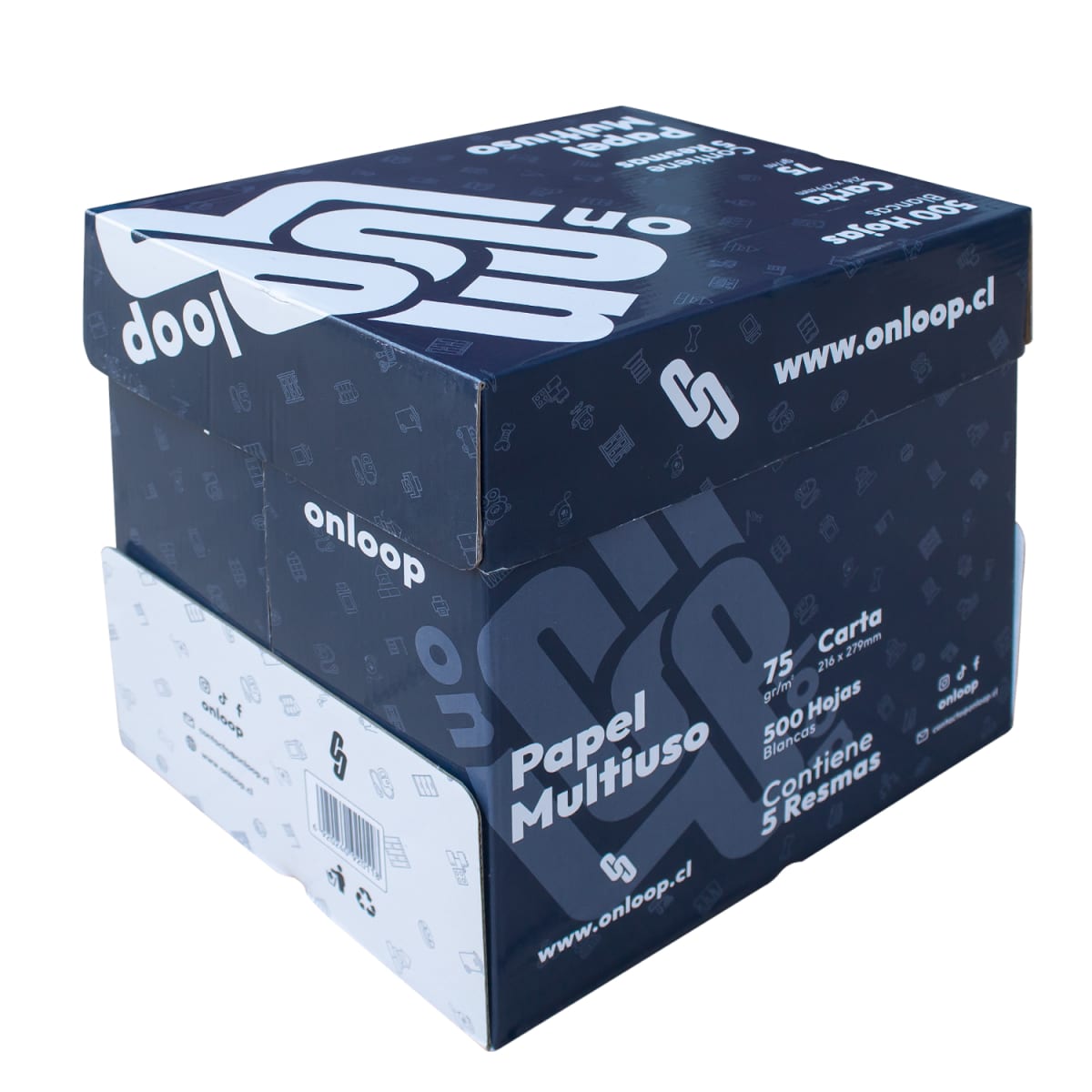 Resma Papel Carta 500 Hojas Blancas | PROLOCKERS - Seguridad en lo que hacemos.