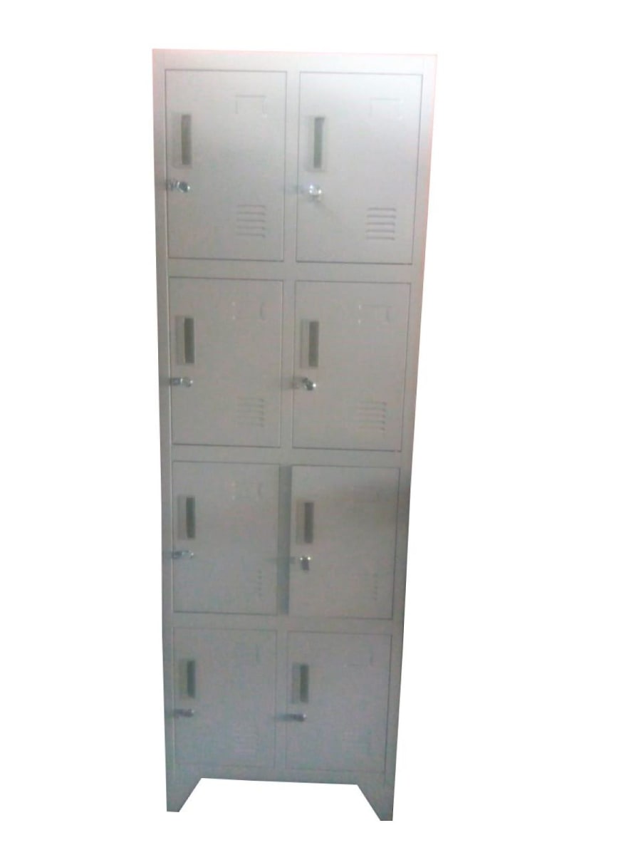 CASILLERO METALICO 2 CUERPOS 8 PUERTAS | prolockers