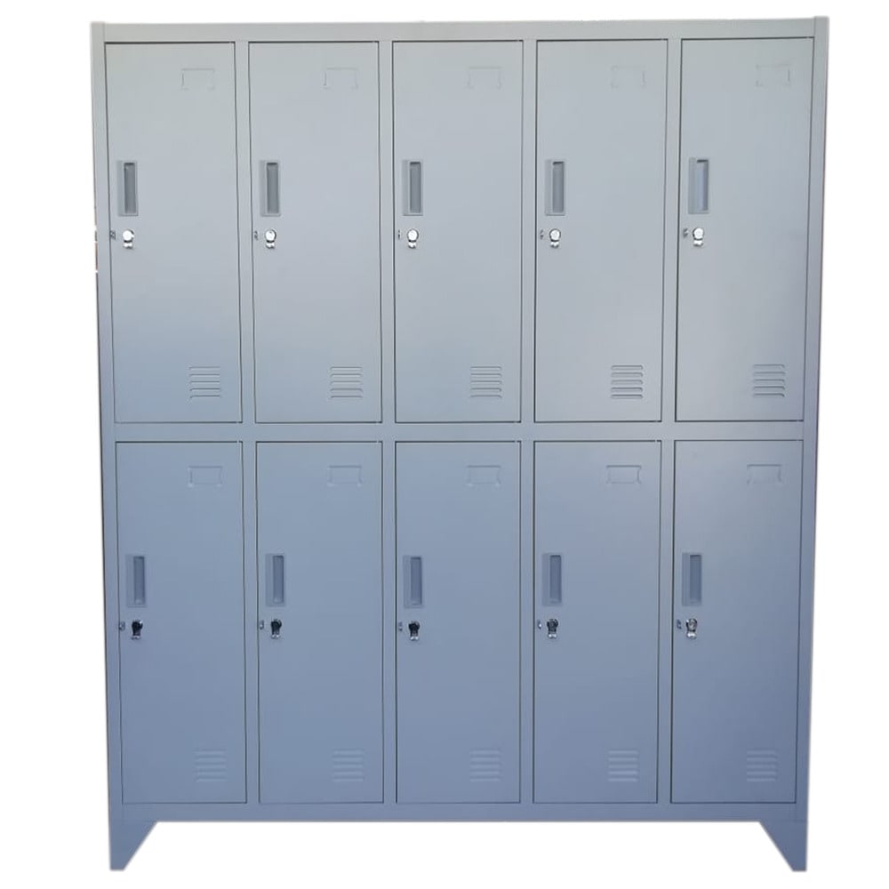 CASILLERO METALICO 5 CUERPOS 10 PUERTAS | prolockers