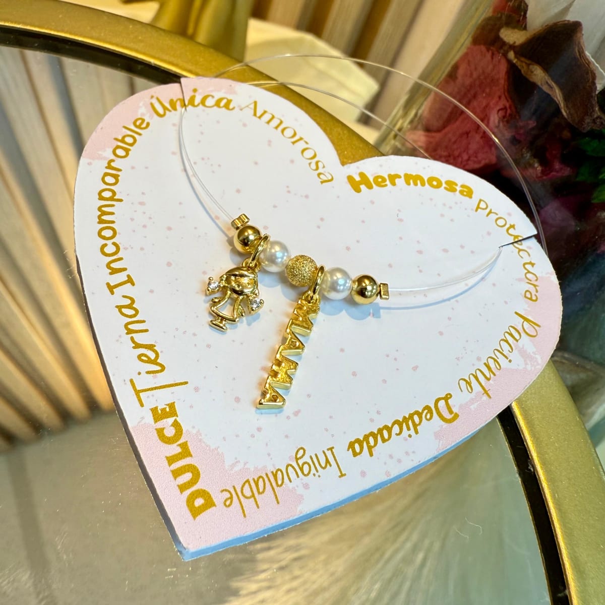 Collar regalo día de la madre mamá / unidad | Matinée Accesorios