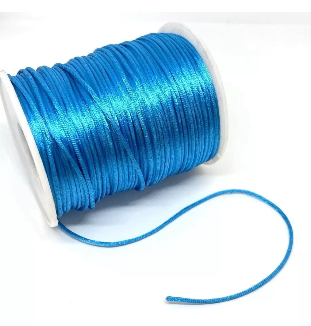 Hilo seda satén cola de ratón 2 mm / 5 metros | Matinée Accesorios