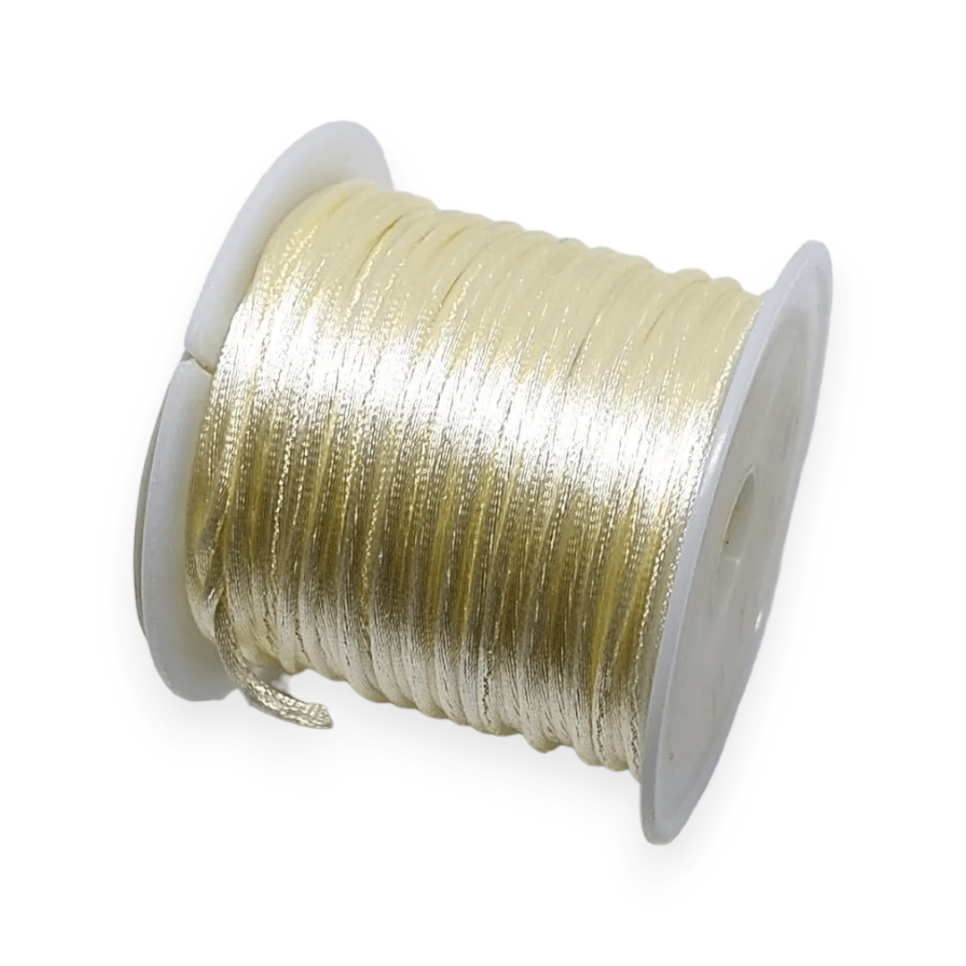 Hilo seda satén cola de ratón 2 mm / 5 metros | Matinée Accesorios