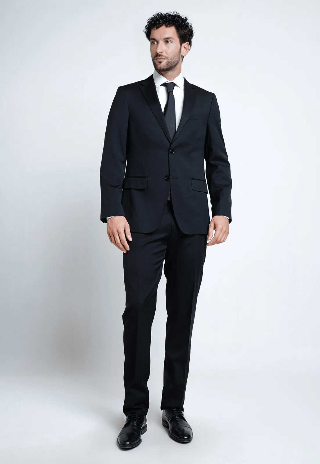 TRAJE FORMAL NEGRO PARA HOMBRE SLIM FIT – MODELO TRL I5003N009 ...