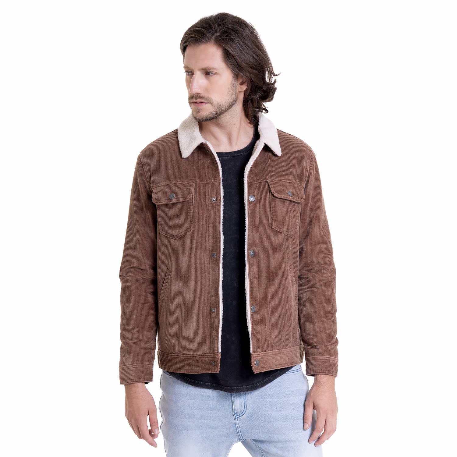 CHAQUETA COTELÉ CON CHIPORRO I4001N090 | Fragata Stonner