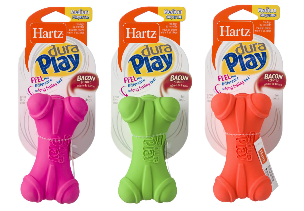 HARTZ DURAPLAY BONE DOG TOY | Mascotamigos