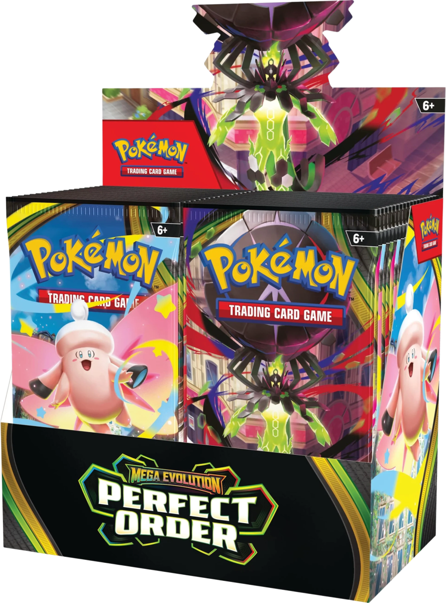 Pókemon Mega Evolution - Perfect Order Booster Display Box (ESP/ENG ...