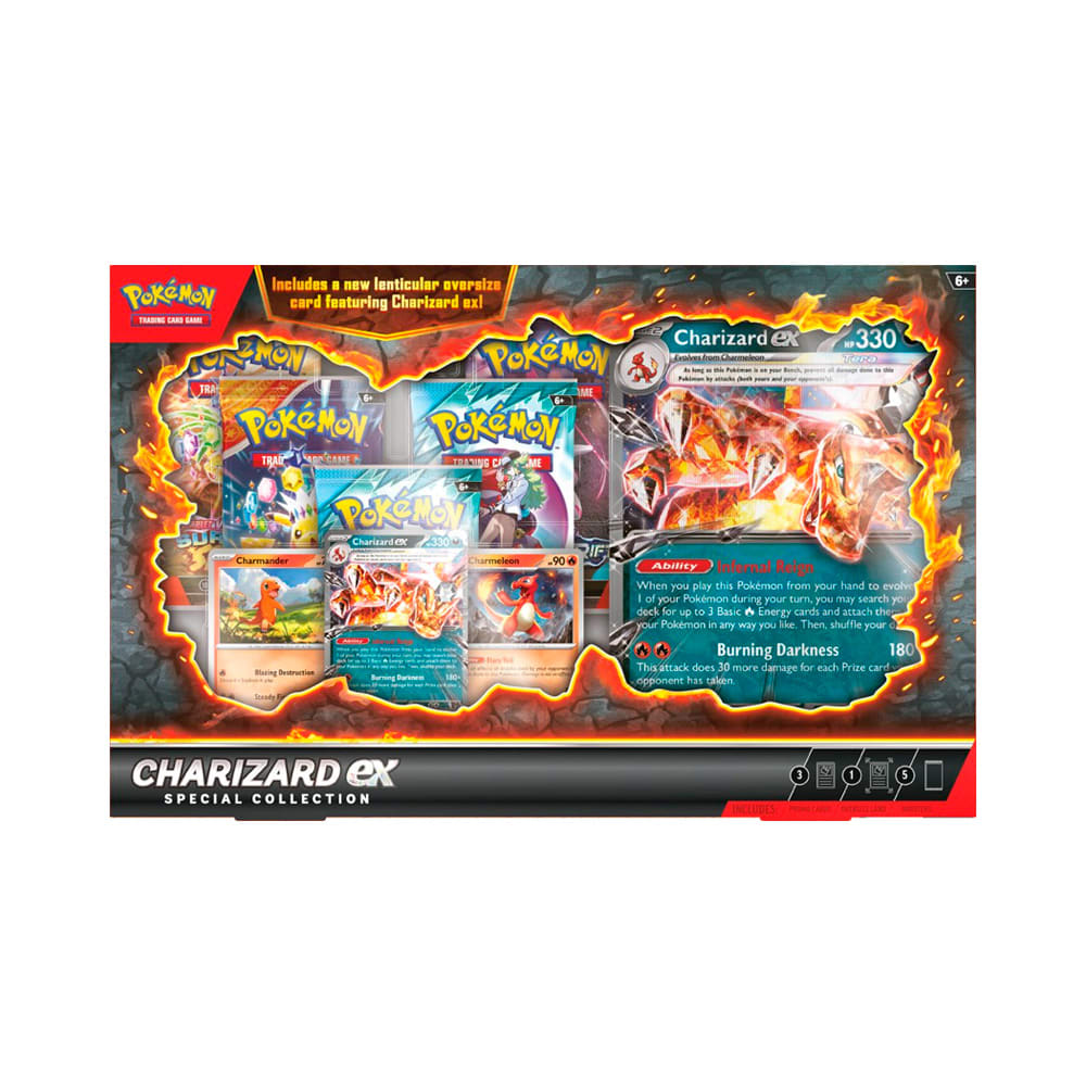 POK Charizard ex Special Collection INGLÉS | Moii juegos