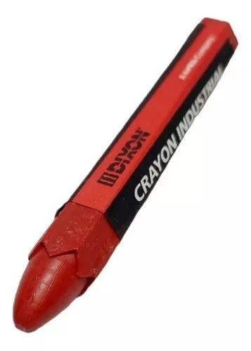 CRAYÓN INDUSTRIAL ROJO (1UN) DIXON | Arquitectura Librería