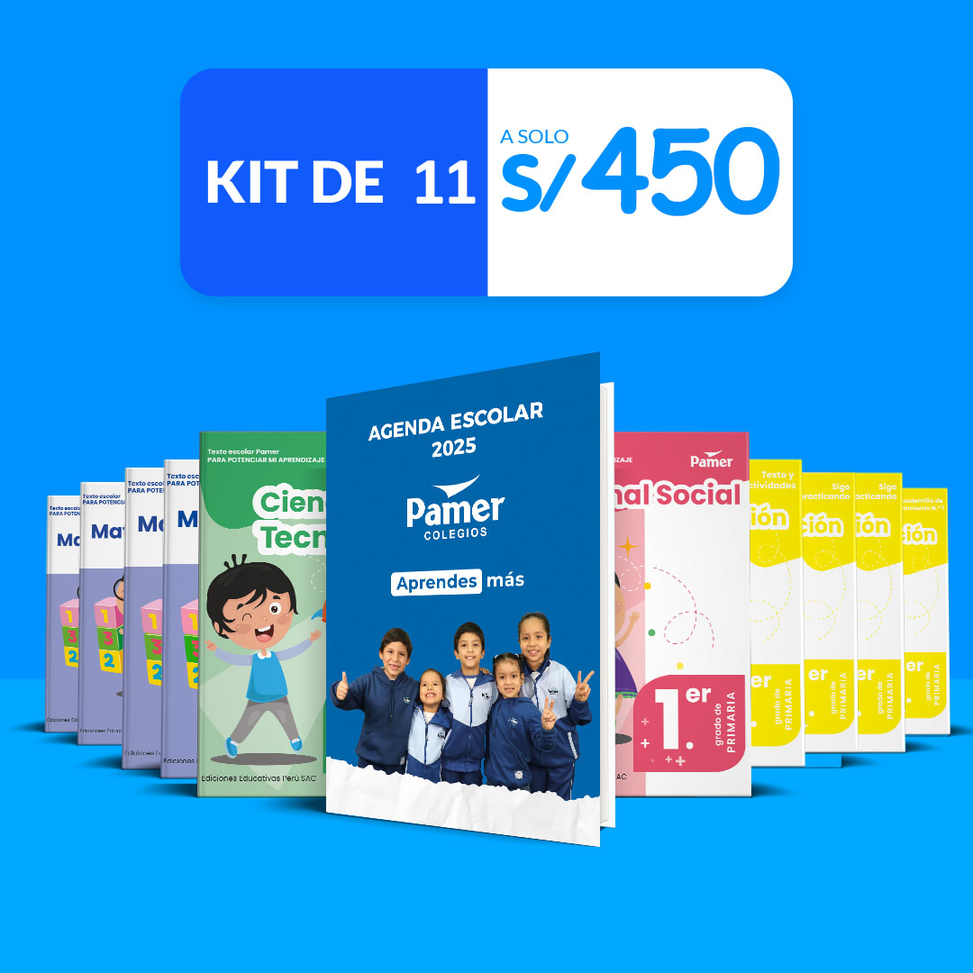Kit Pamer - 1.° de primaria (Modalidad Presencial) | Milista