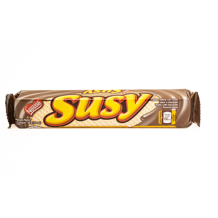 Galleta Susy Rellena de Crema Sabor a Chocolate 50 grs | Licores Villafraz