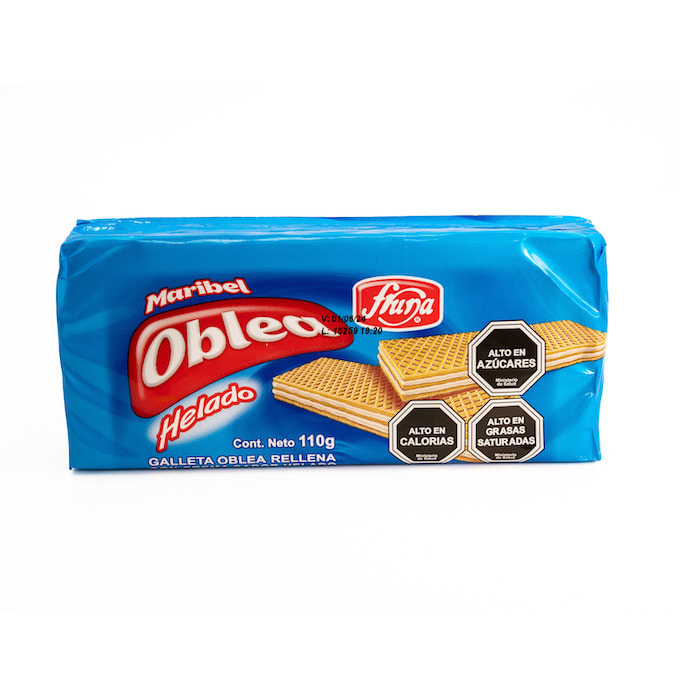 Galleta Maribel Oblea Helado Fruna 110 grs | Licores Villafraz