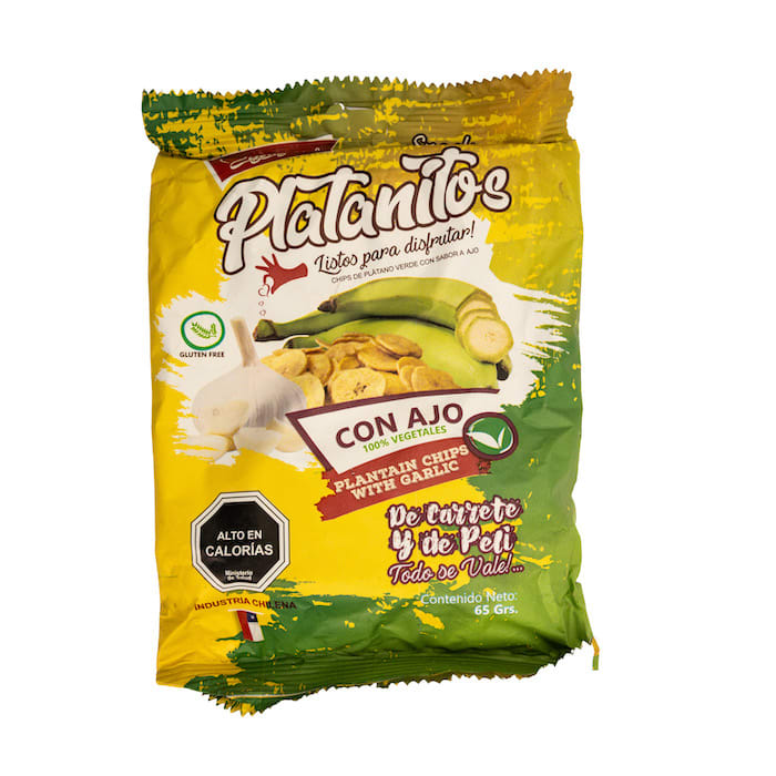 Platanitos Con Ajo 65 grs | Licores Villafraz