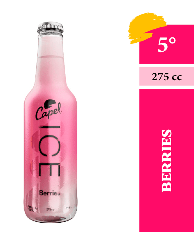 Cóctel Capel Ice Berries 275 cc. | Licores Villafraz