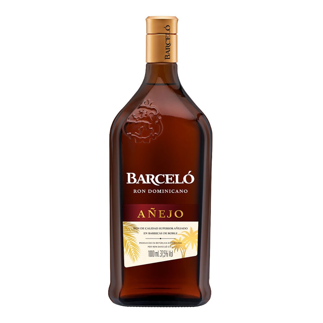 Ron Barceló Añejo 37,5° Botella 1L | Licores Villafraz