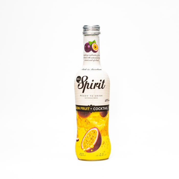Cóctel de Vodka Spirit Passion Fruit 5.5° botella 275 cc | Licores ...
