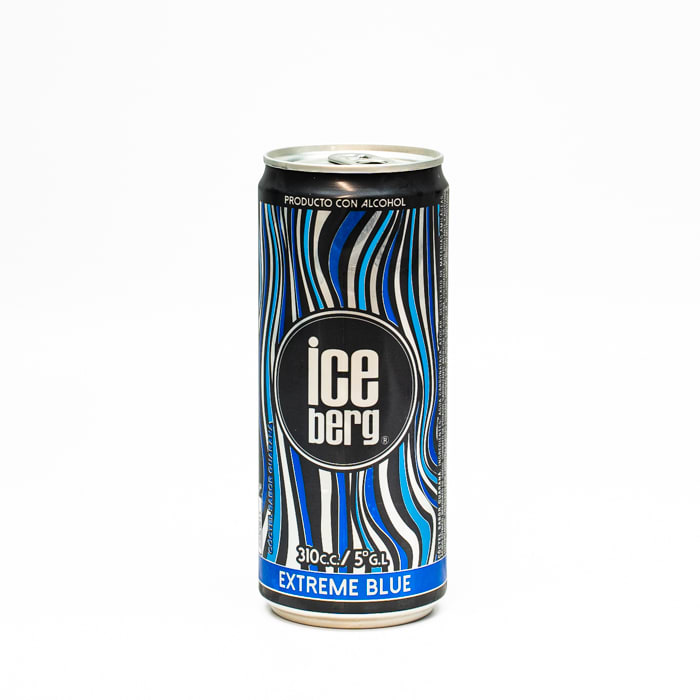 Cóctel Iceberg Extreme Blue 5° Lata 310 Cc | Licores Villafraz