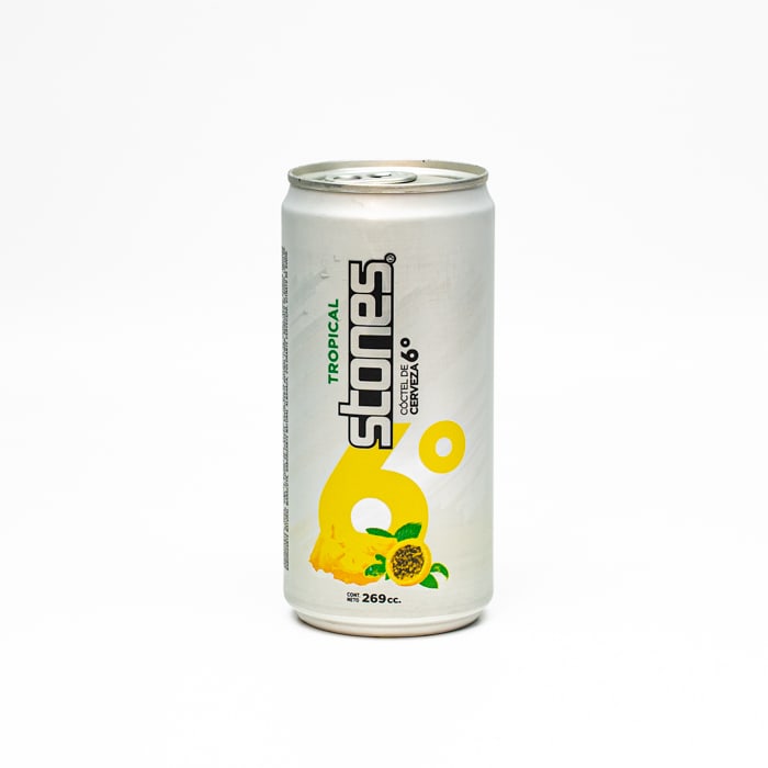 Cerveza Stones Tropical 6° Lata 269 cc | Licores Villafraz
