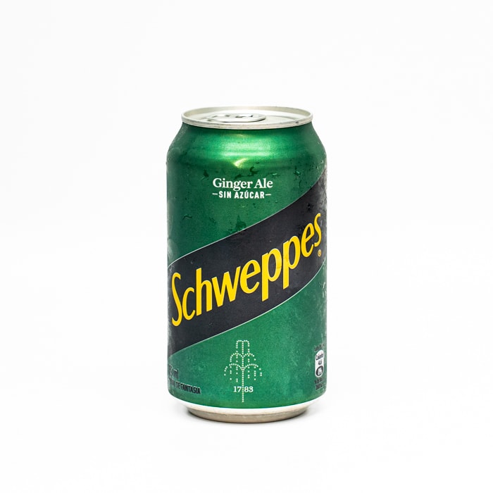 Bebida Schweppes Ginger Ale Sin Azúcar Lata 350 ml | Licores Villafraz