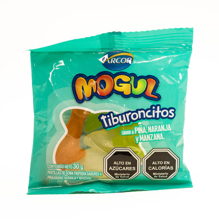 Gomitas Mogul Tiburoncitos 30 grs | Licores Villafraz