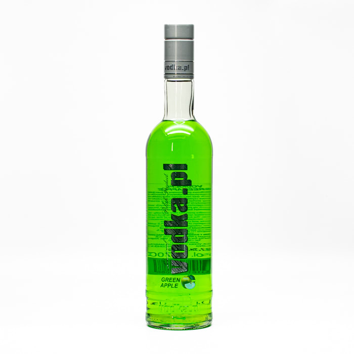 Vodka PL Green Apple Botella 700 Cc | Licores Villafraz